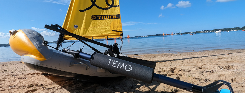 TEMO x TIWAL: a support for your TEMO·450 on your inflatable sailboat