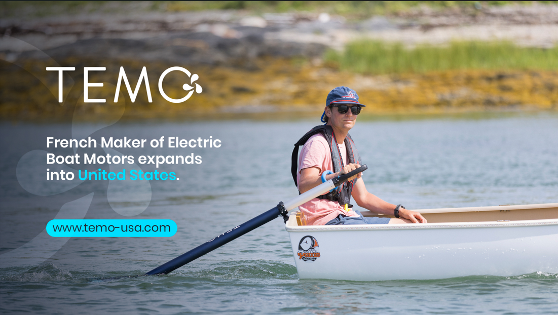 TEMO - French Maker of Electric Boat Motors Expands into US
